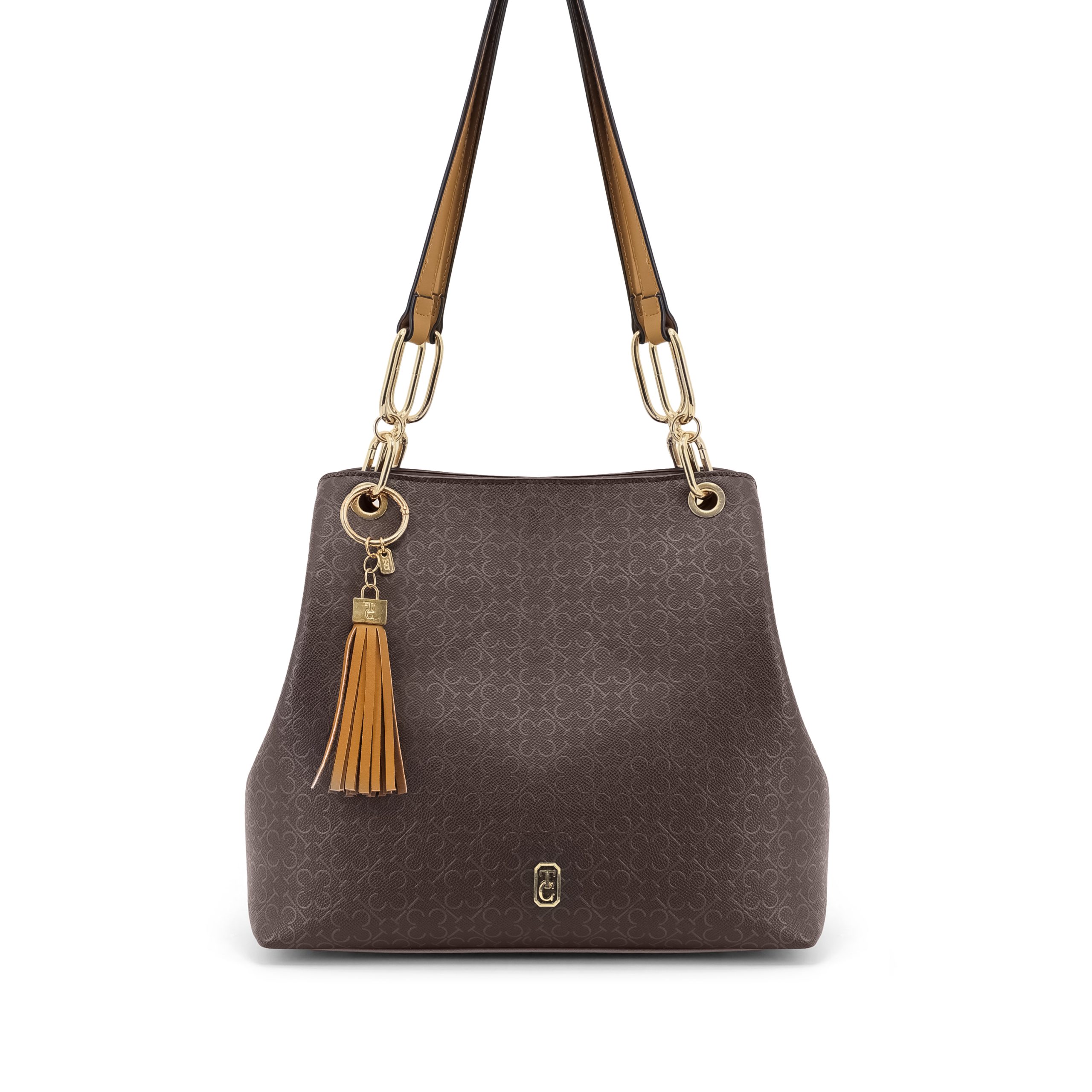 TC Monogram Tote Mocha – NEW SUMMER 2025 – Tipperary UK Trade Portal